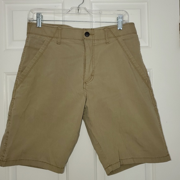 Wrangler | Shorts | 2for2 Wrangler Cargo Tan Shorts 30 Pockets | Poshmark